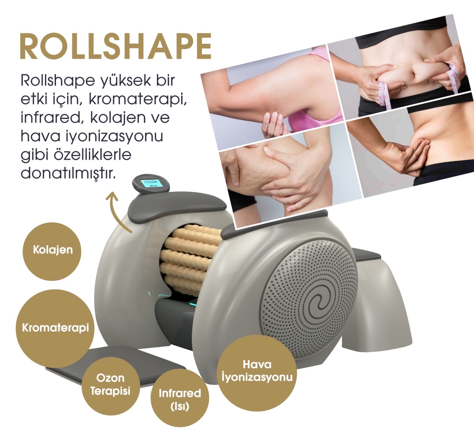 ROLLSHAPE - LENF MASAJI VE BÖLGESEL İNCELME - SELÜLİT CANAVARI